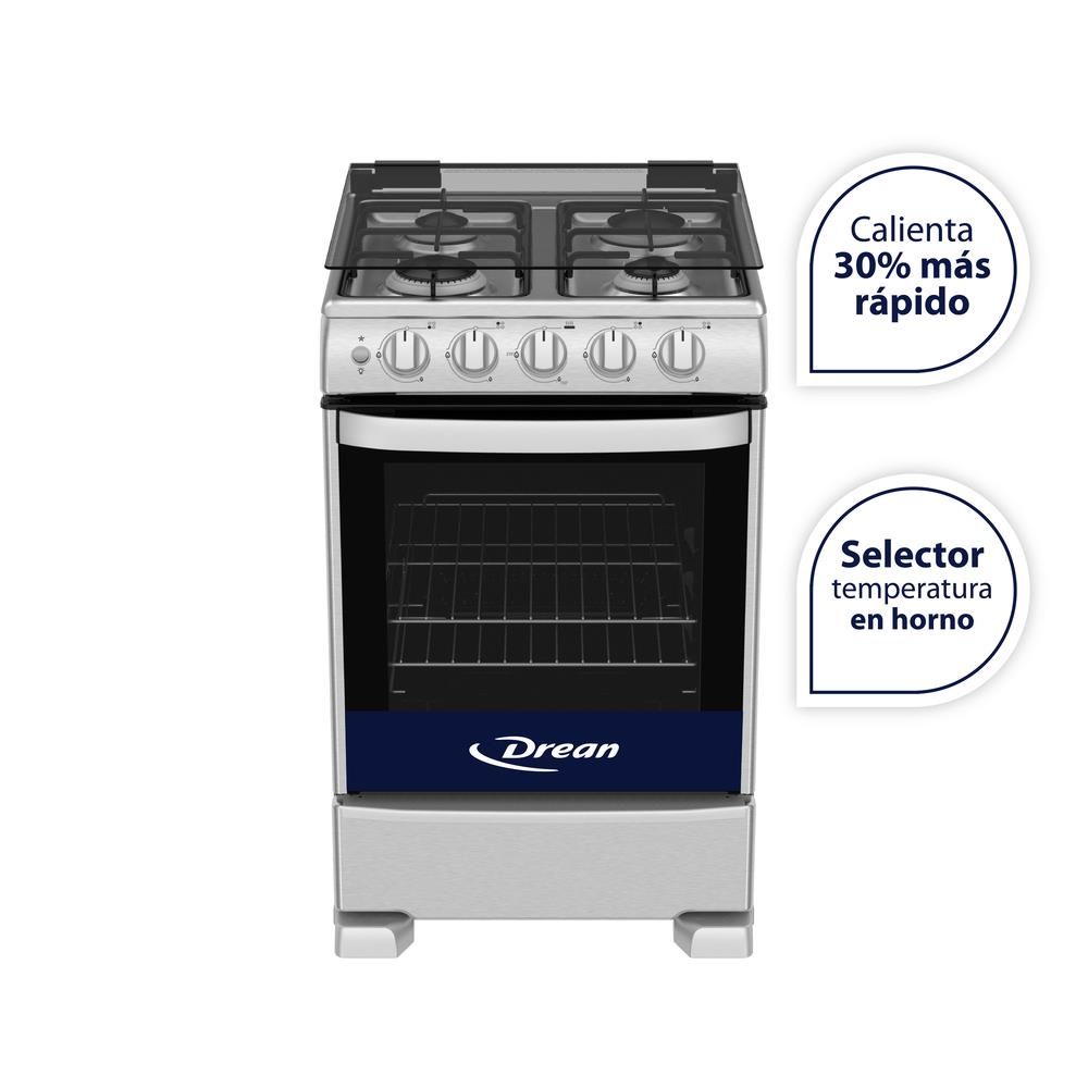 Cocina Multigas 55 cm Acero Inoxidable Drean CD5505AI