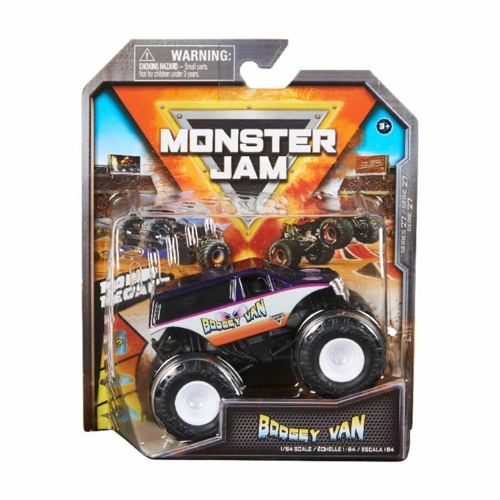 Monster Jam Vehículo Escala 1:64 Serie 28 Y 29 Boogey Van