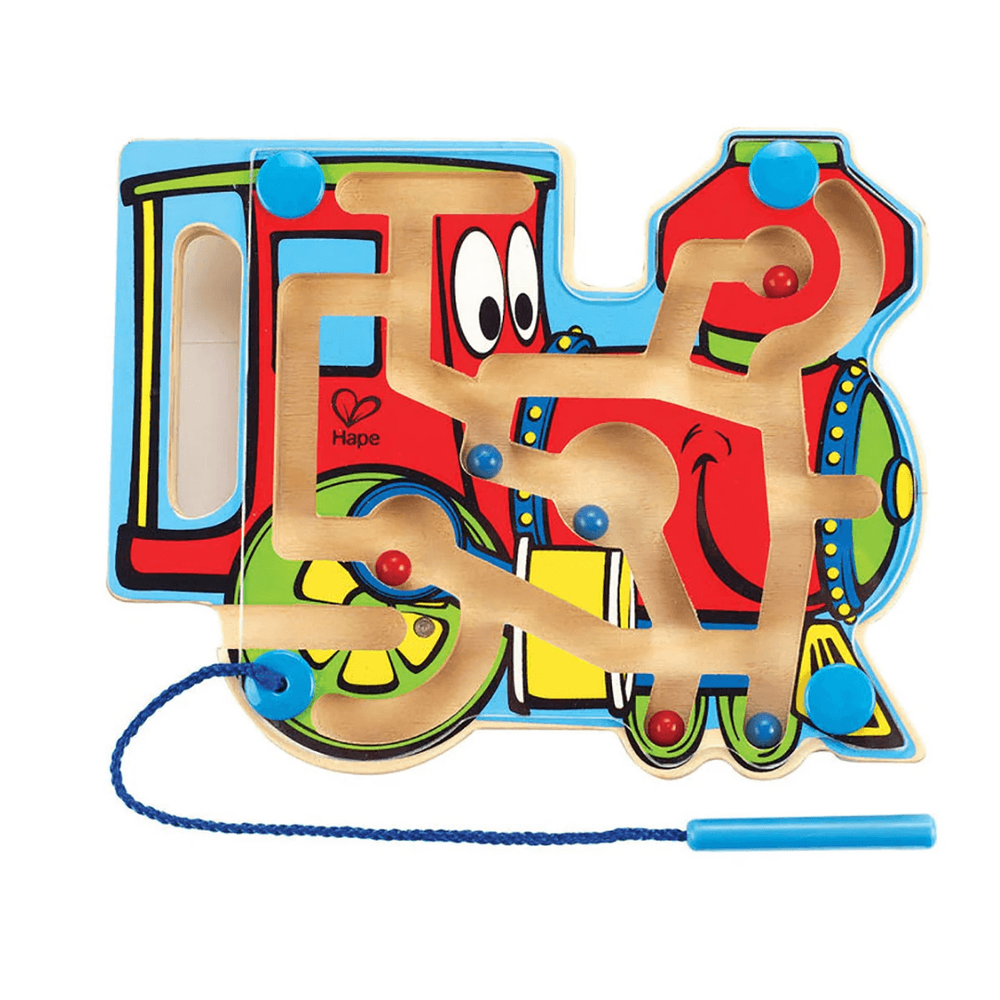 Laberinto Magnético Tren de Madera Hape - E1701