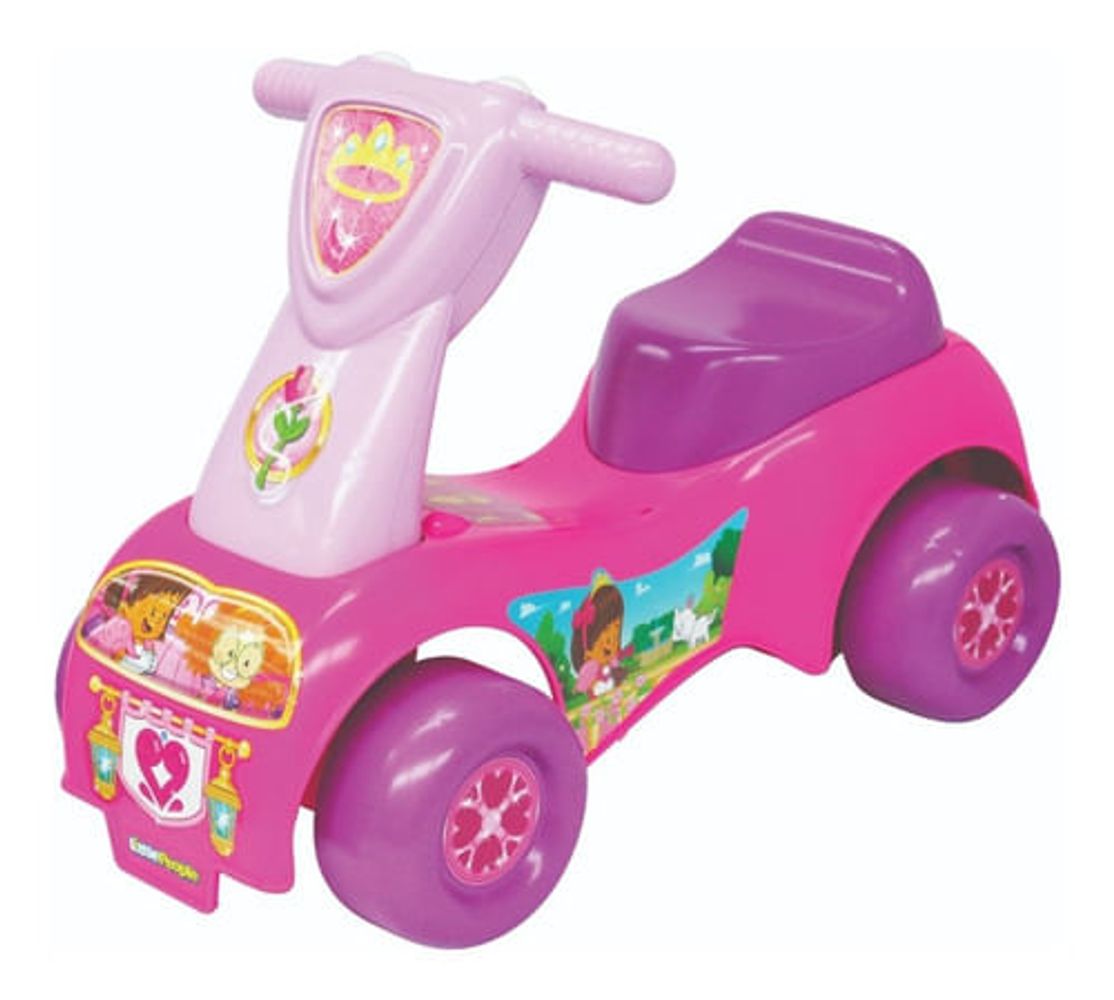 Auto popper princess fisher price rosa