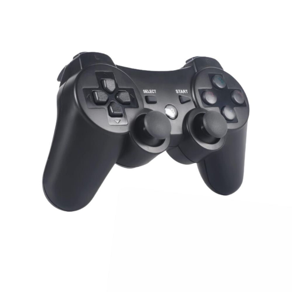 Joystick PS3 p/ Playstation PC Wireless Control Negro