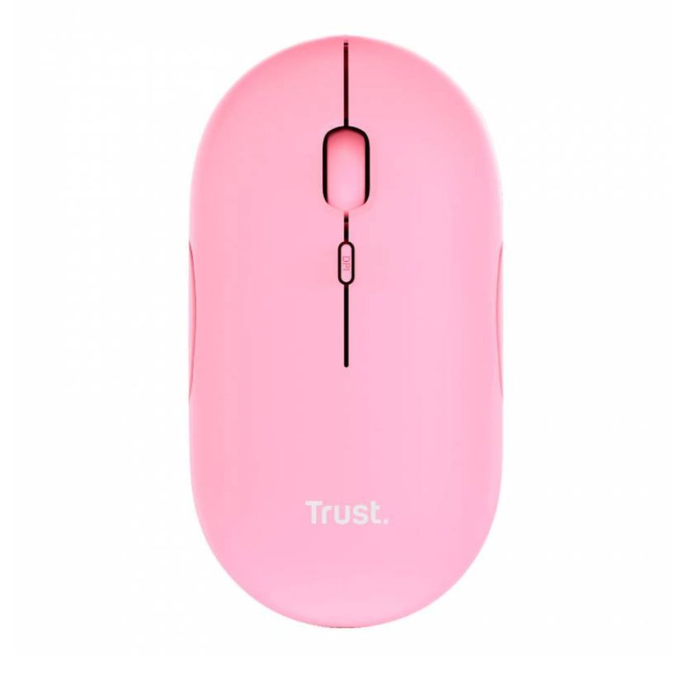 Mouse Trust Bluetooth/Recargable Rosa
