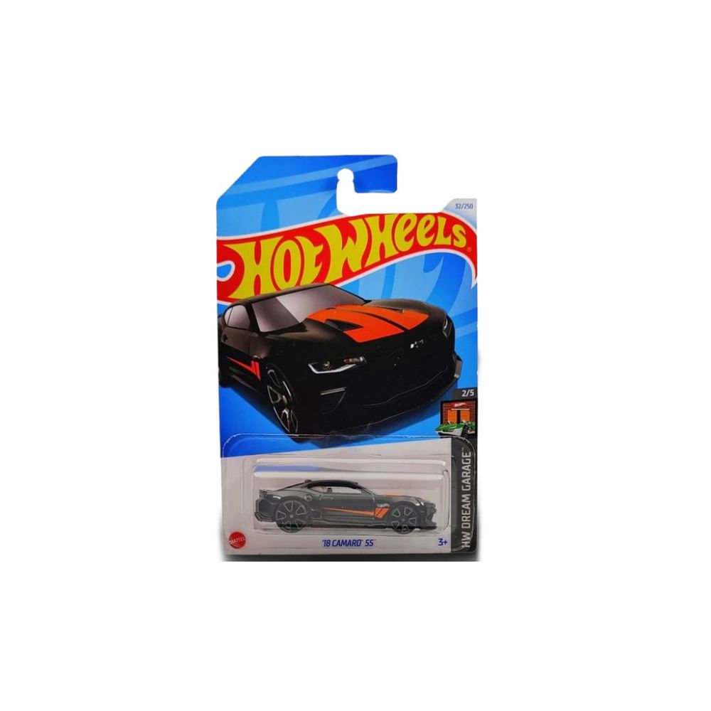 Hot Wheels De Colección Mattel C4982 - 11 ´18 Camaro SS Negro