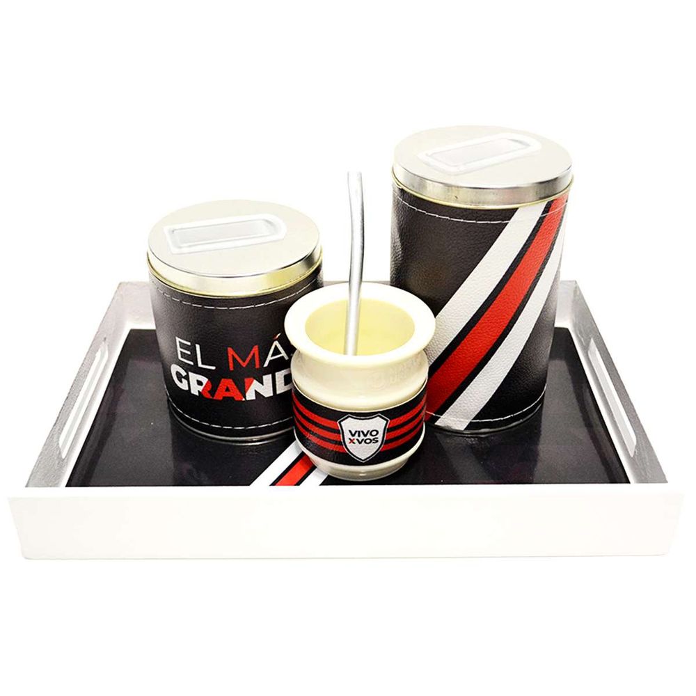 Kit de Mate Urbano y bandeja Vivo x vos