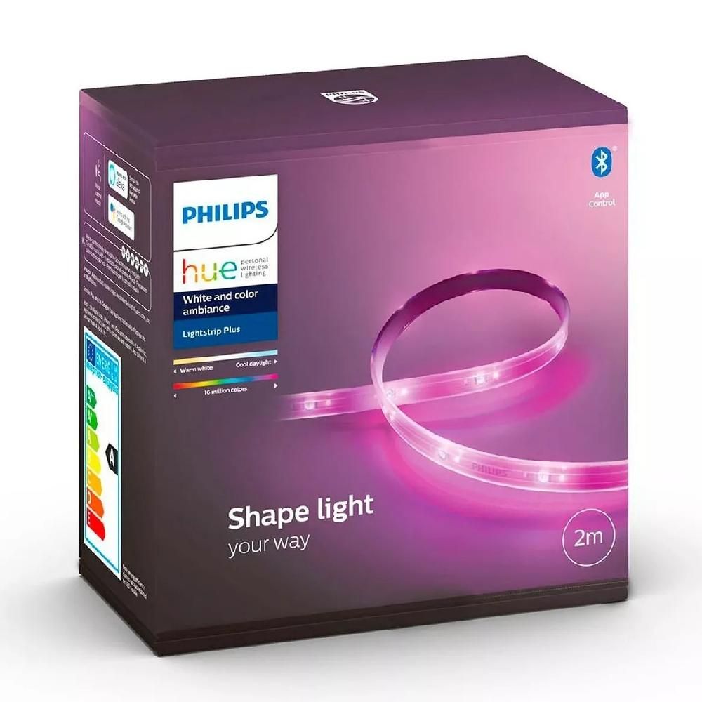 TIRA LED PHILIPS LIGHSTRIP PLUS KIT HUE PLUS 2M