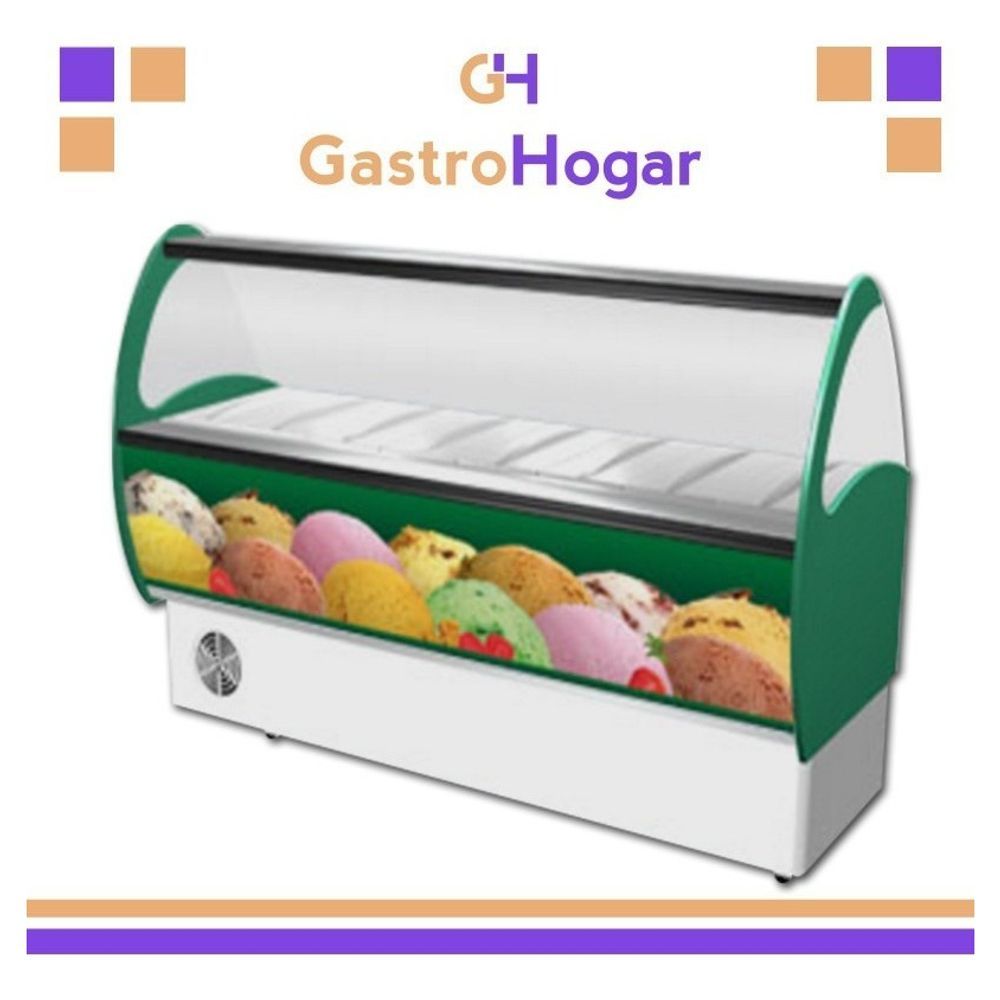 Freezer Conservadora de Helados Fam 22 Baldes Linea Lujo