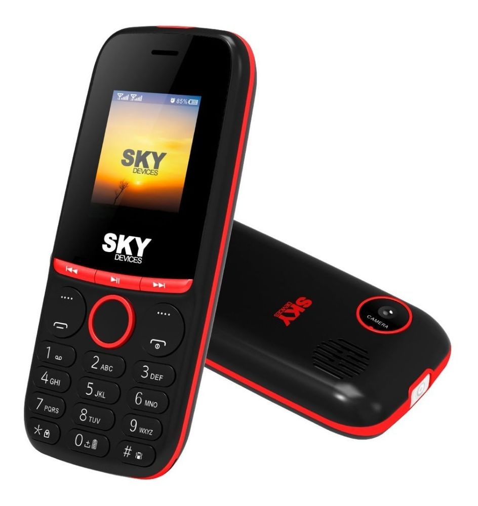 Celular SKY Energy Blanco y Rojo