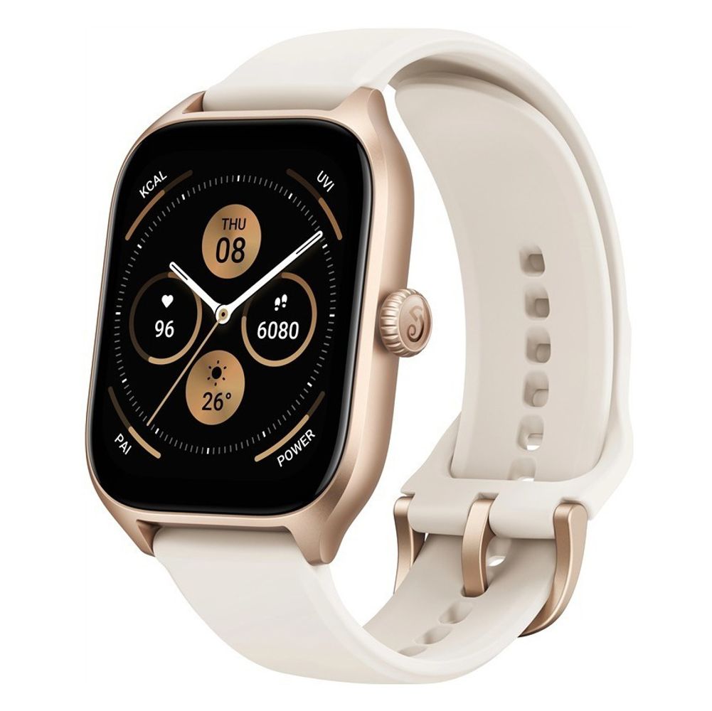 Reloj Inteligente Smartwatch Amazfit Gts 4 Blanco Sumergible Gps