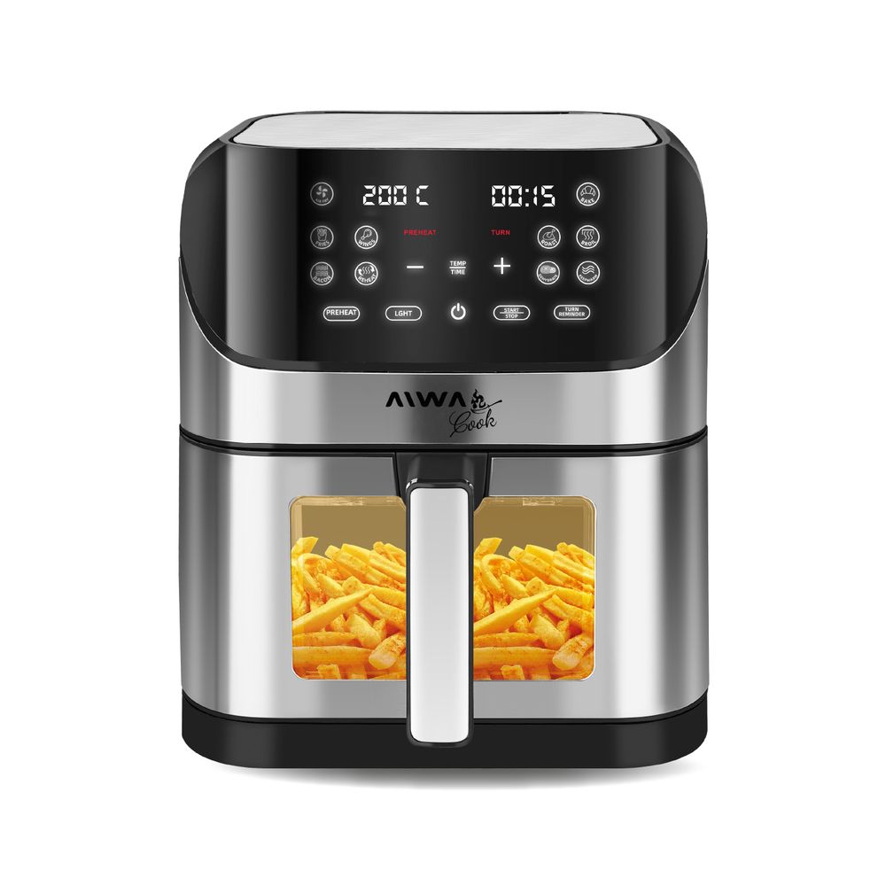 Freidora de Aire Digital Aiwa AW-FA80I 8L 2000W