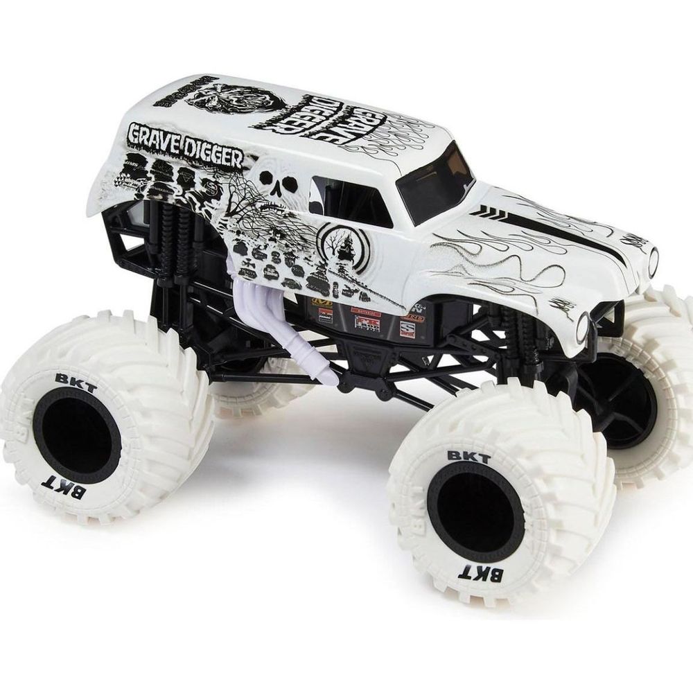 Vehiculo Monster Jam Metal 1:24 Camioneta Grave Digger