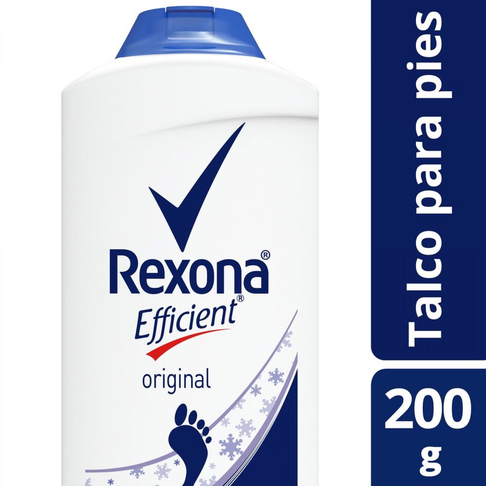 REXONA EFFICIENT ORIGINAL TALCO POLVO 200g Unilever