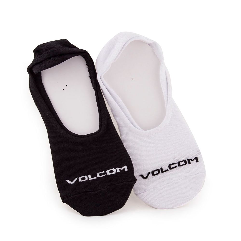 Medias Invisibles Volcom So No Show Solid X2 Talle 1