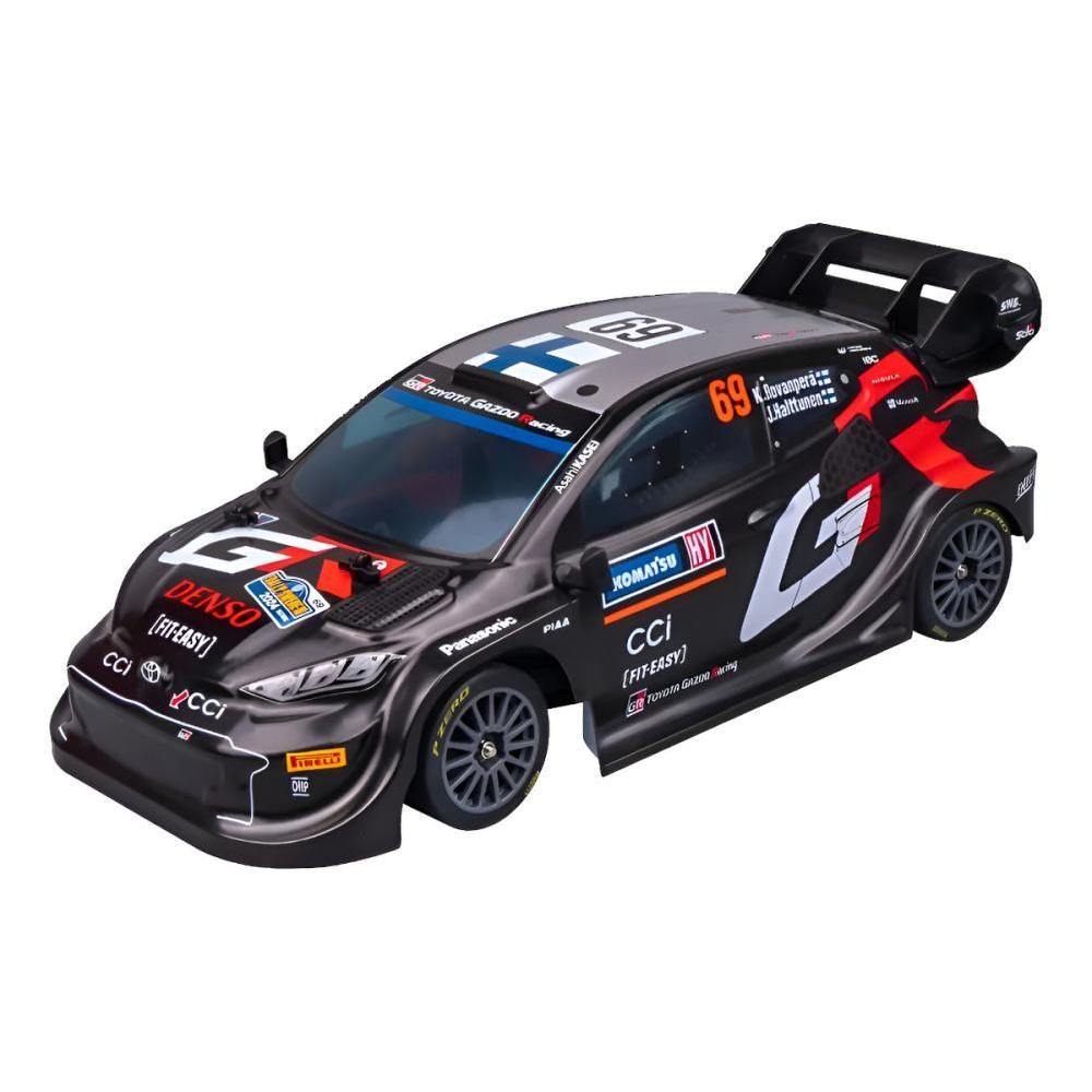 Nikko Toyota Gazoo Racing Sweden Rc Rally Escala 1:14 Negro
