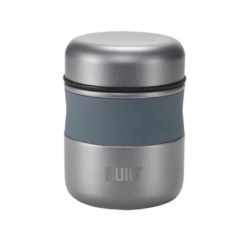 Termo Built Alimentos-Vianda termica 473 ml Food Jar Inox VIANTERM473ML-S