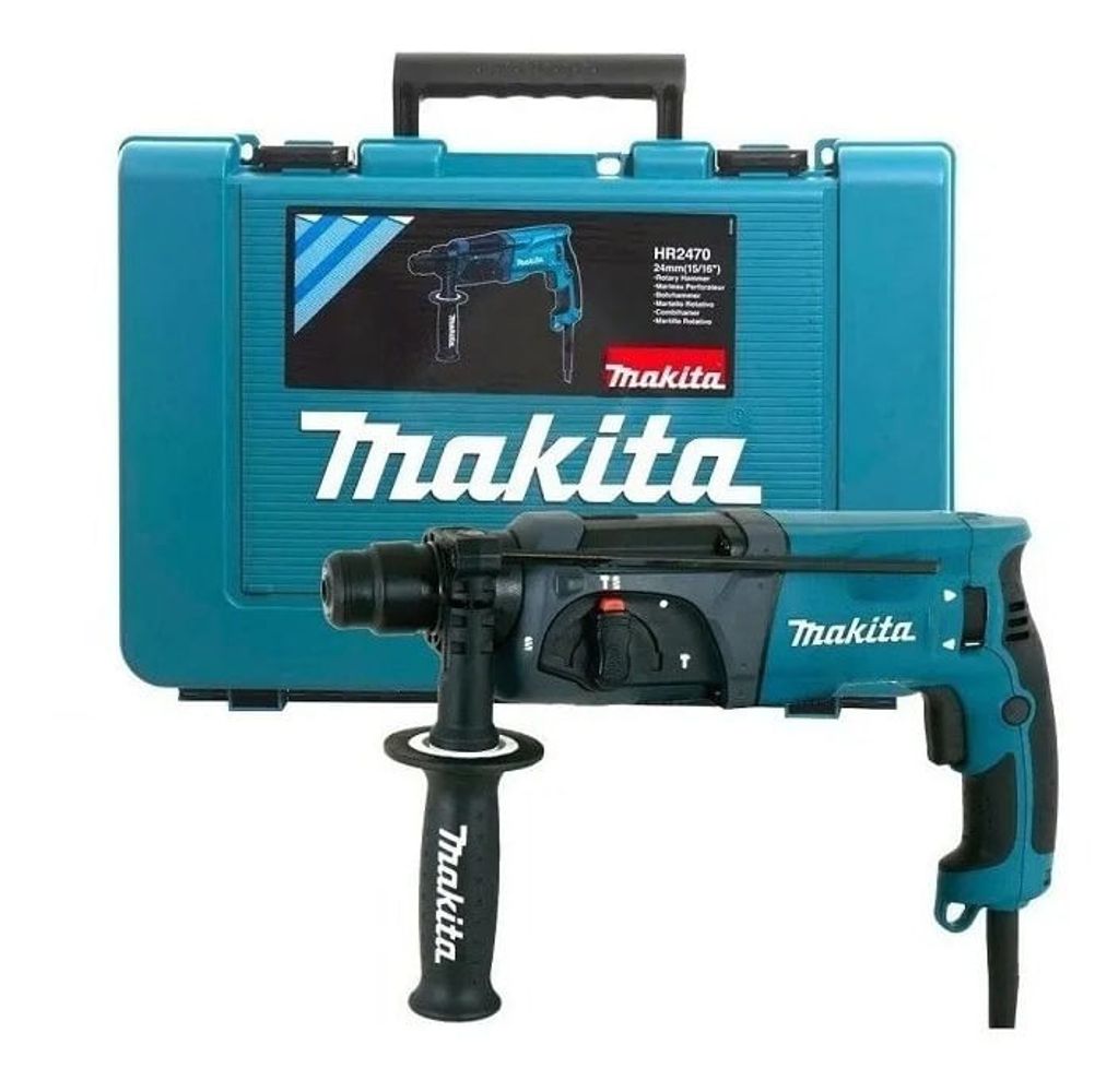 Rotomartillo Percutor Makita Hr2470 780w Profesional +Maleta