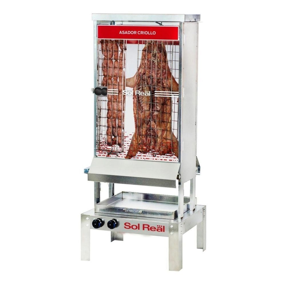 Asador Chico de 6 Pollos Sol Real Ac6p Gas Natural