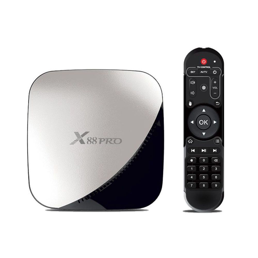 Tv Box X88 Pro Android 9 2gb 16gb Control Wifi Smart Tv Gtia