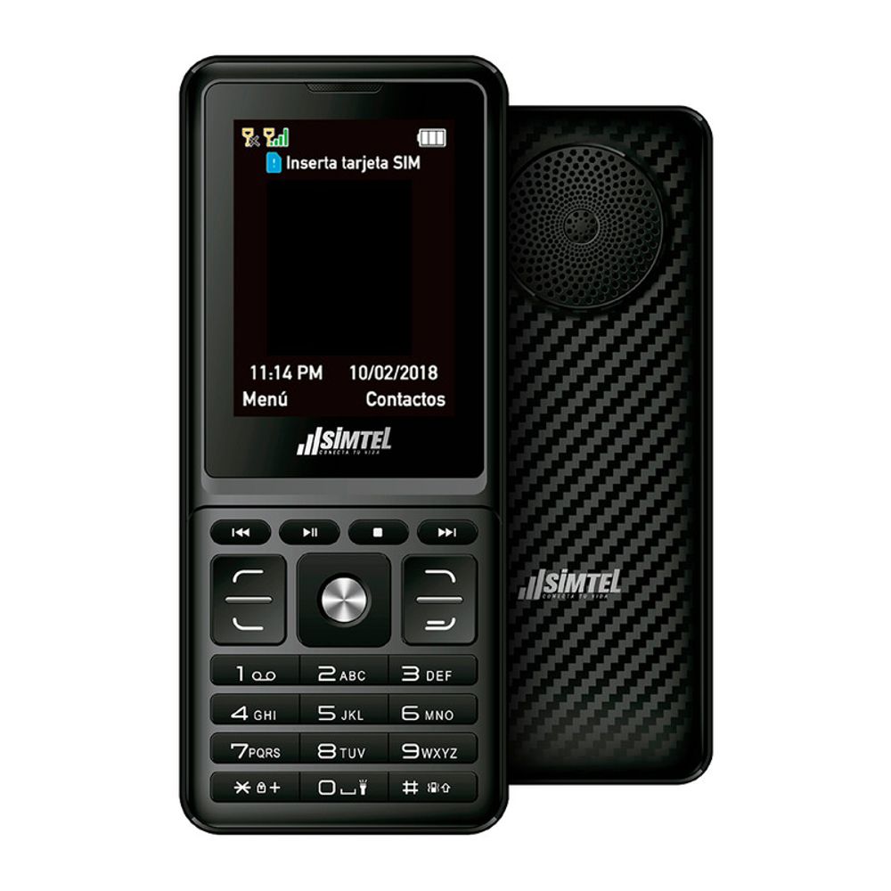 Celular Simtel Express Music 4400 Negro