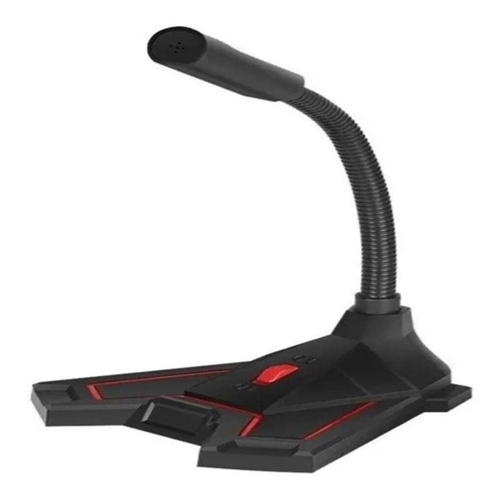 Micrófono Gamer Xtrike Me Xmc-01 Streaming Omnidireccional Color Negro