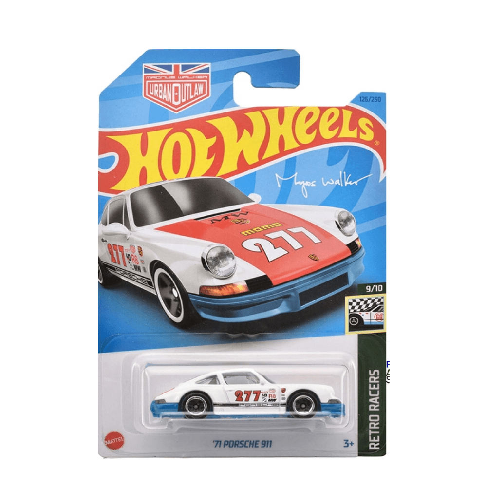 Hot Wheels De Colección Mattel C4982 - 3 ´71 Porsche 911
