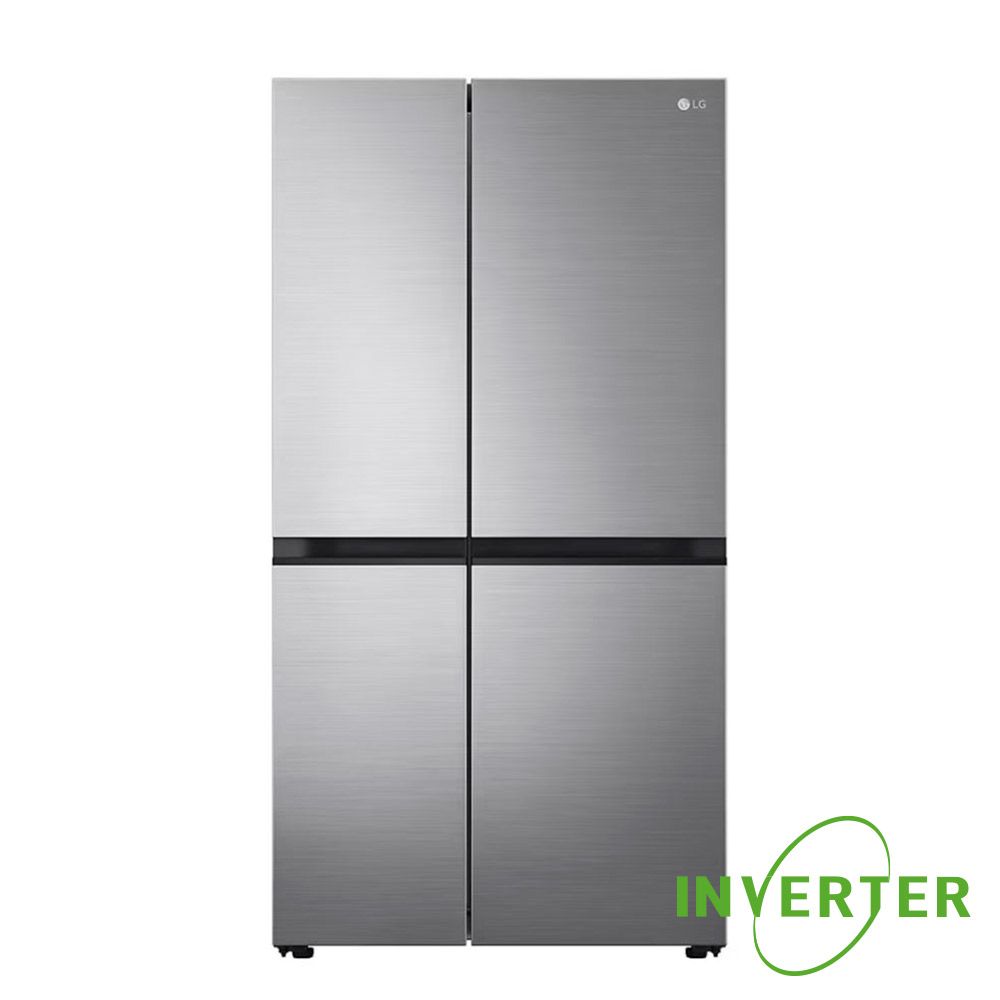 Heladera LG Side by Side 647L Smart Inverter GS66MPPT Silver