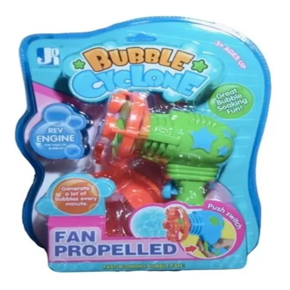 Super Burbujero Pistola Bubble Cyclone A Pila Explorer Fan