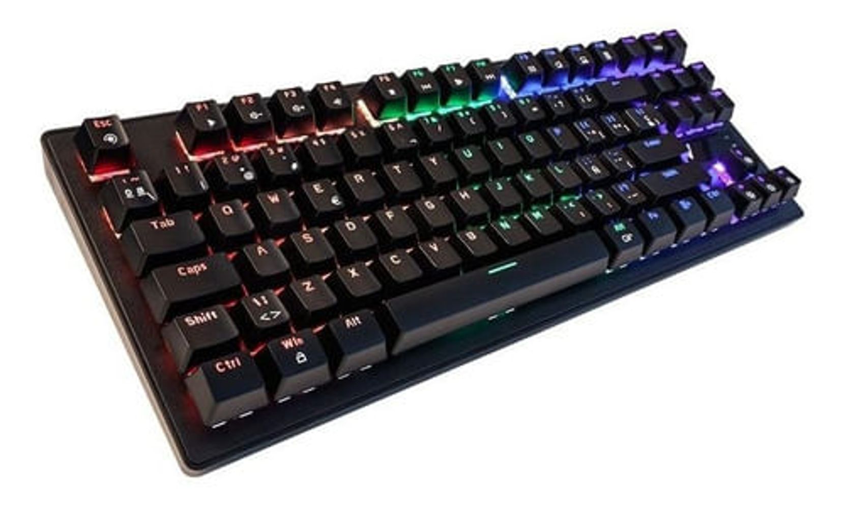 Teclado Gamer Mecanico Noga Ganon Xs Retroiluminado Tkl Rgb