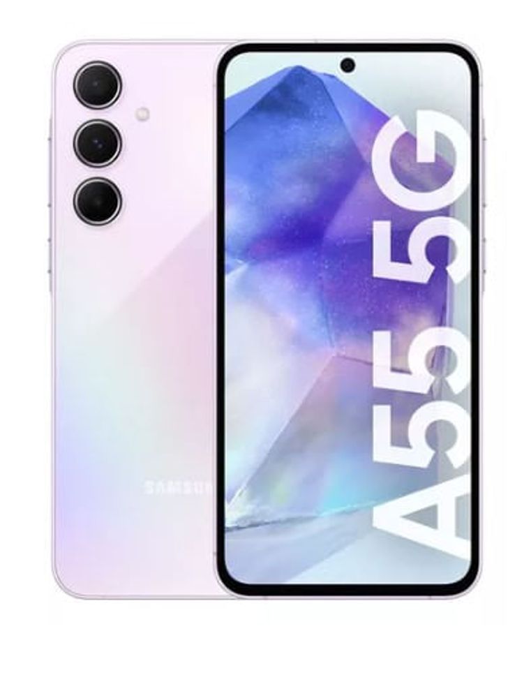 Celular Samsung Galaxy A55 5G 256GB Violeta Claro 8GB RAM