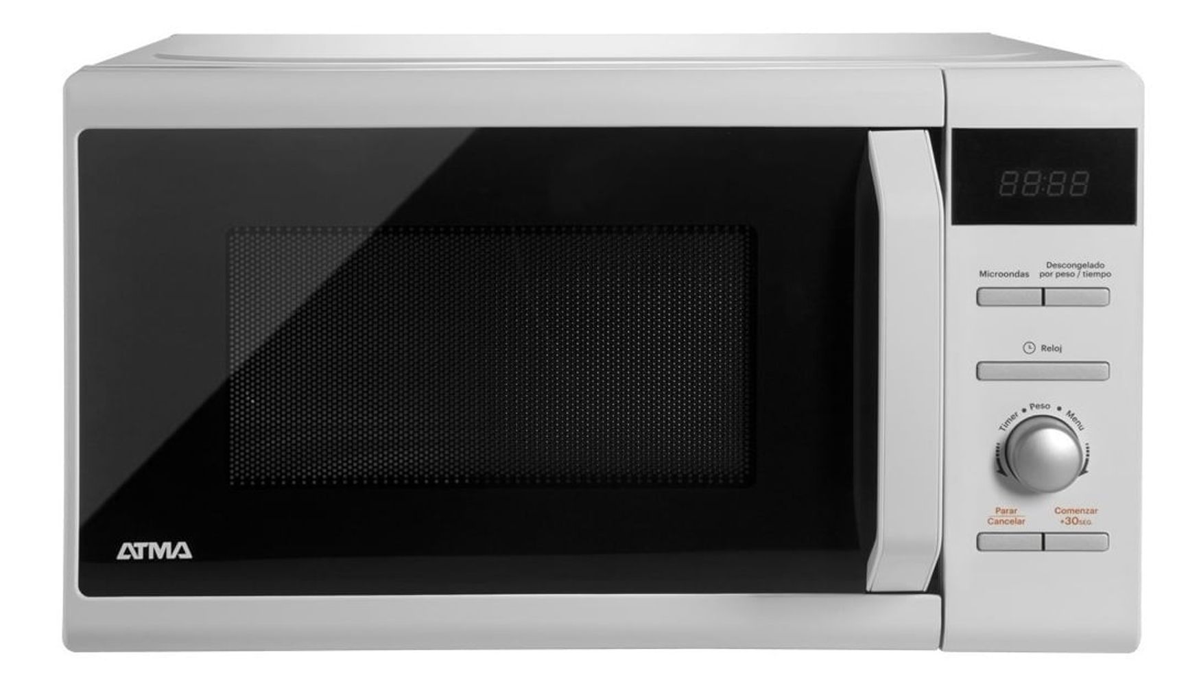 Horno Microondas Atma Md1720n 20 L Blanco Digital