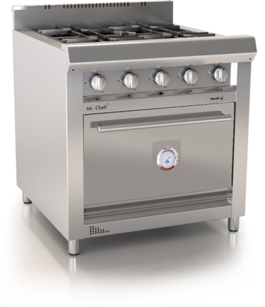 Cocina Industrial Morelli 750 Basic Chef 77Cm