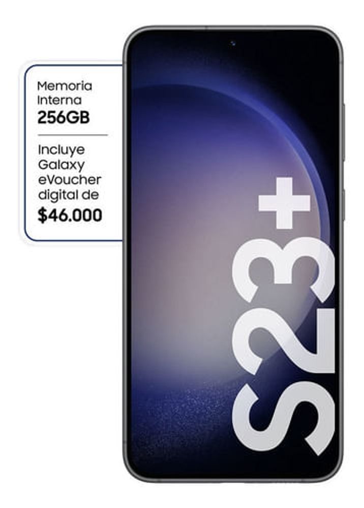 Samsung Galaxy S23 Plus 8gb 256gb Phantom Black + Evoucher