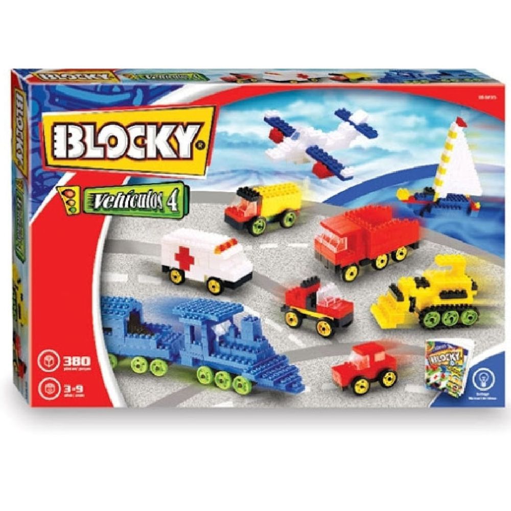 Blocky Vehículos 4 380 Piezas 01-0603