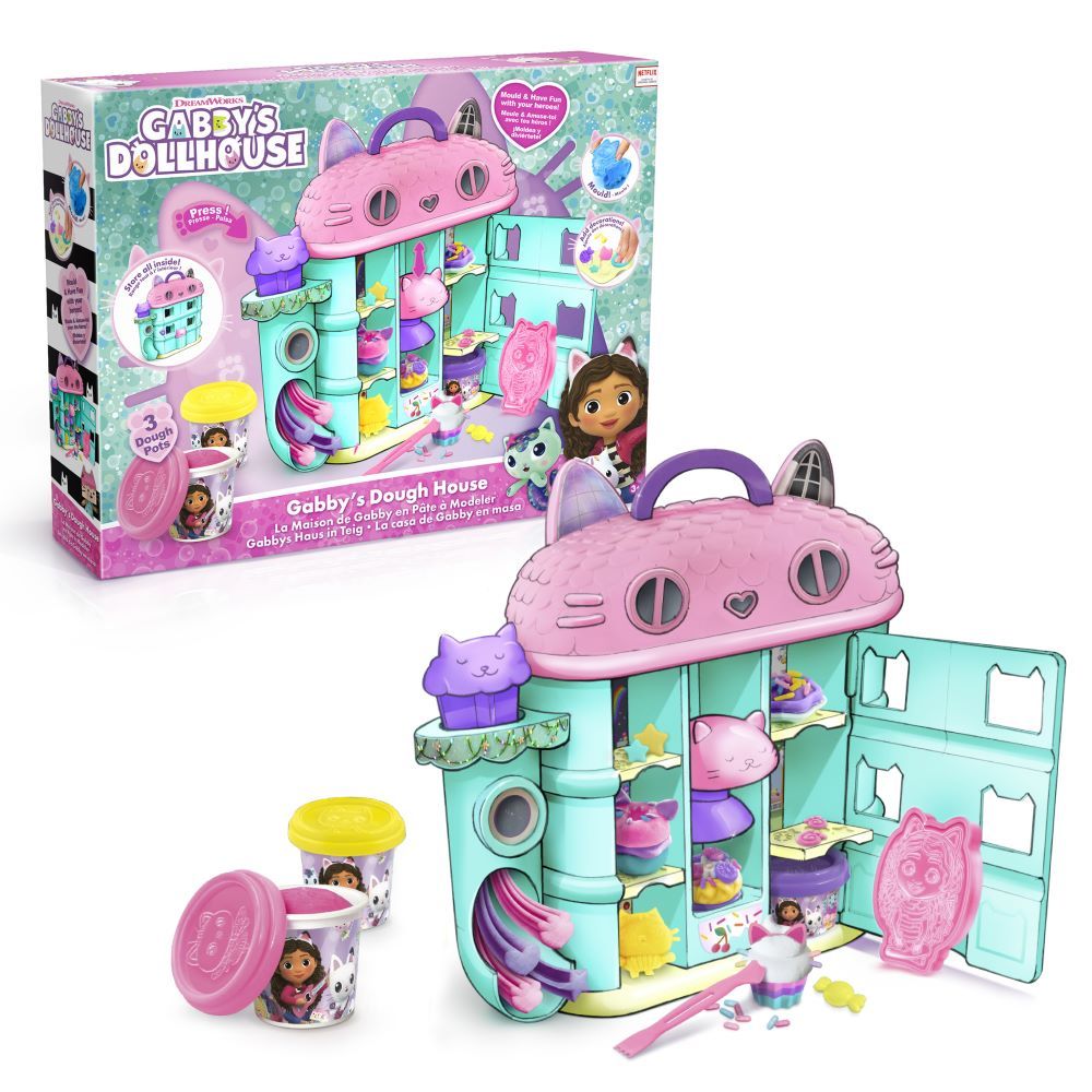 Gabby Dollhouse Playset Plastilina La Casa de Gabbys