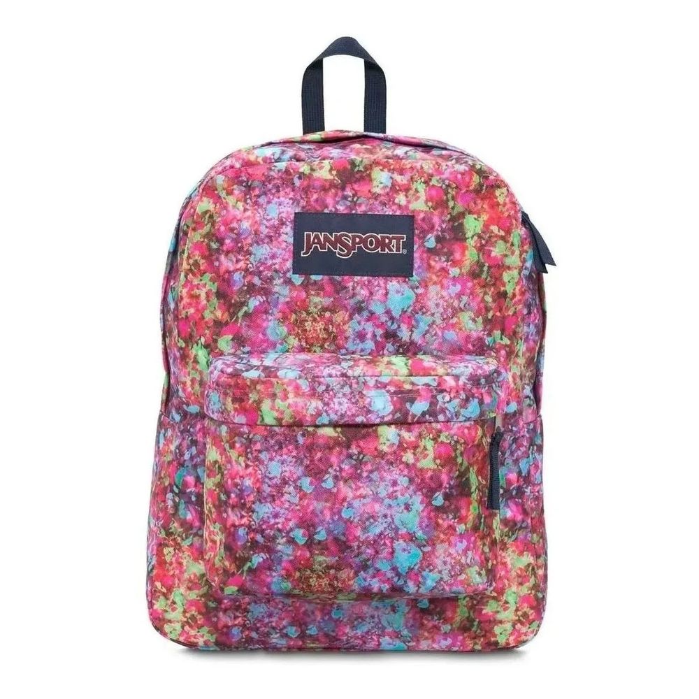 Mochila Jansport Suprebreak Multi Flower Explosion 25 Litros