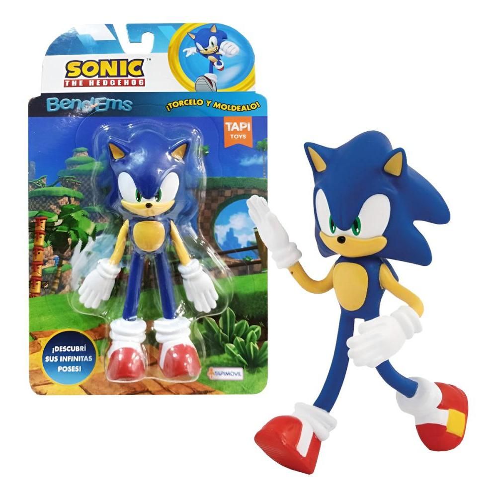 Figura Sonic The Hedgehog Flexible Bend Ems Tapimovil