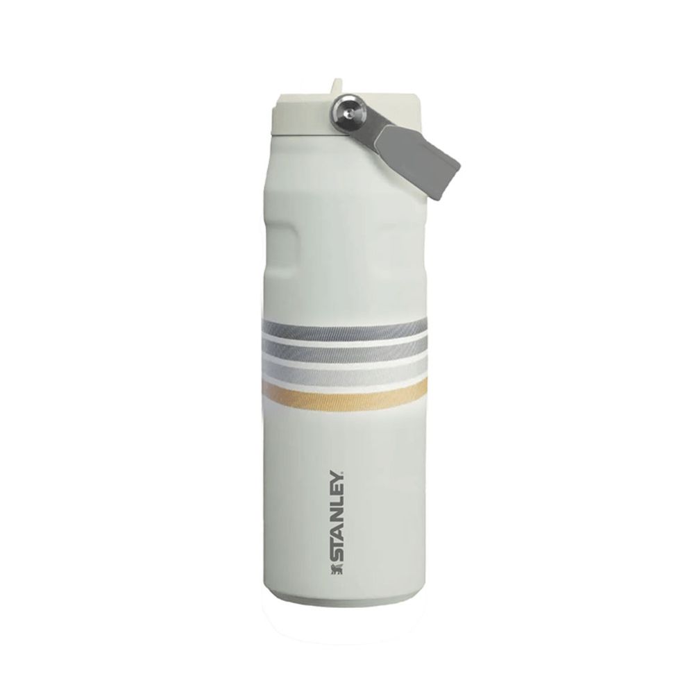 Botella Térmica Stanley Iceflow Aerolight Flipstraw 710 Ml Cream Ash Stripe