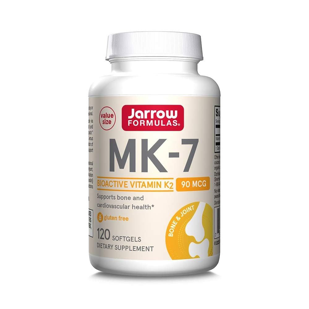 Suplemento Jarrow Formulas MK-7 90 mcg 90 cápsulas blandas de vitamina K2