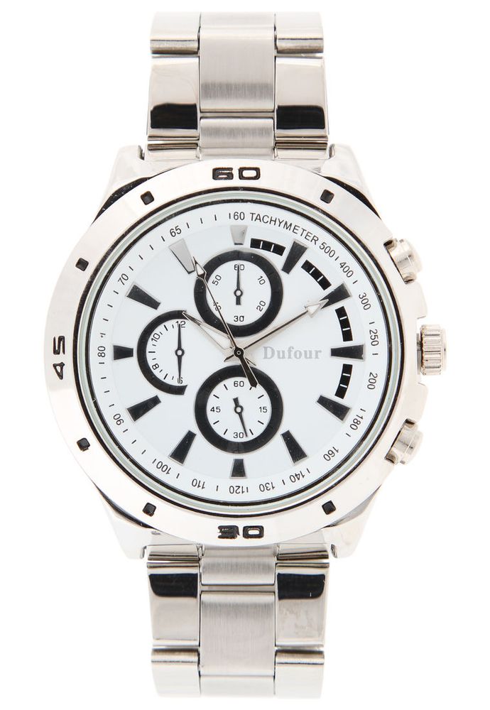 Reloj Dufour Arizona Plateado