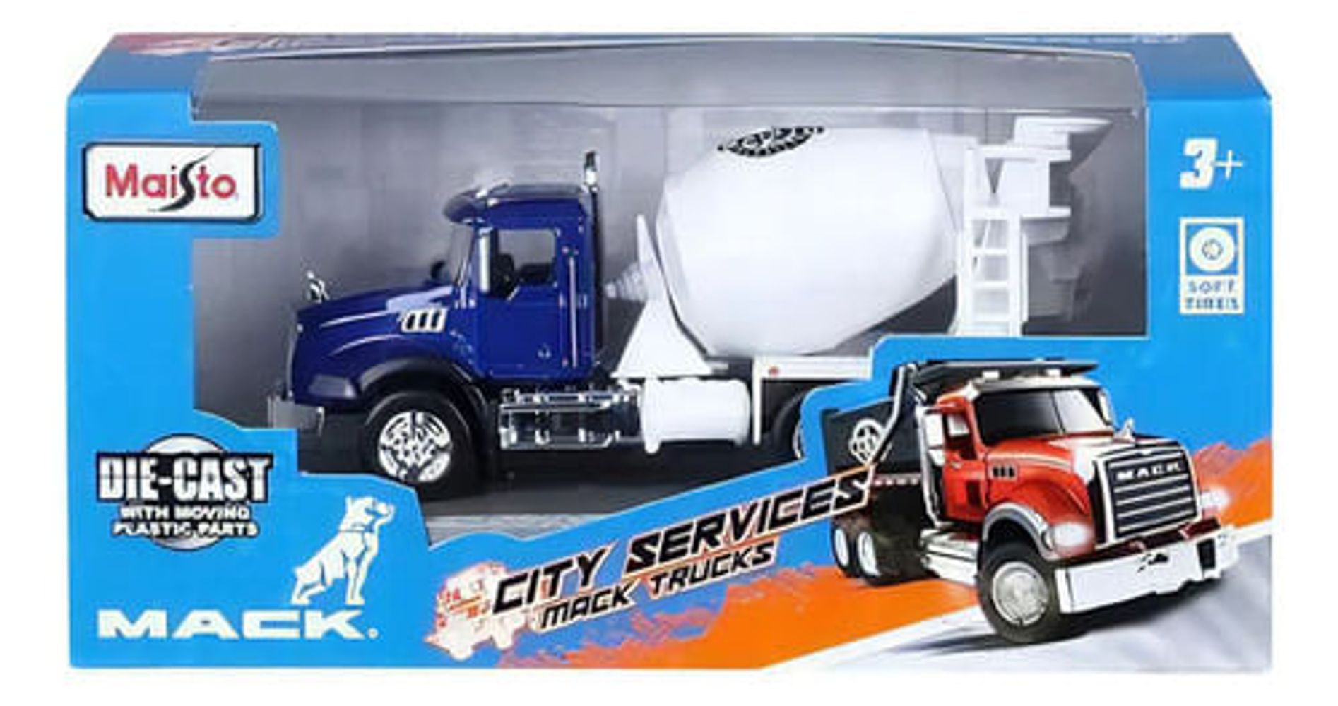 Maisto Pistas 4.5 City Services - Mack Granite 21239