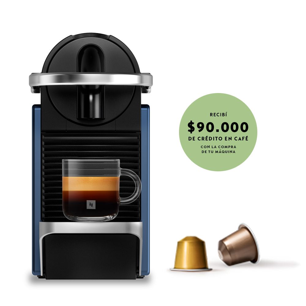 Cafetera Nespresso Pixie Blue
