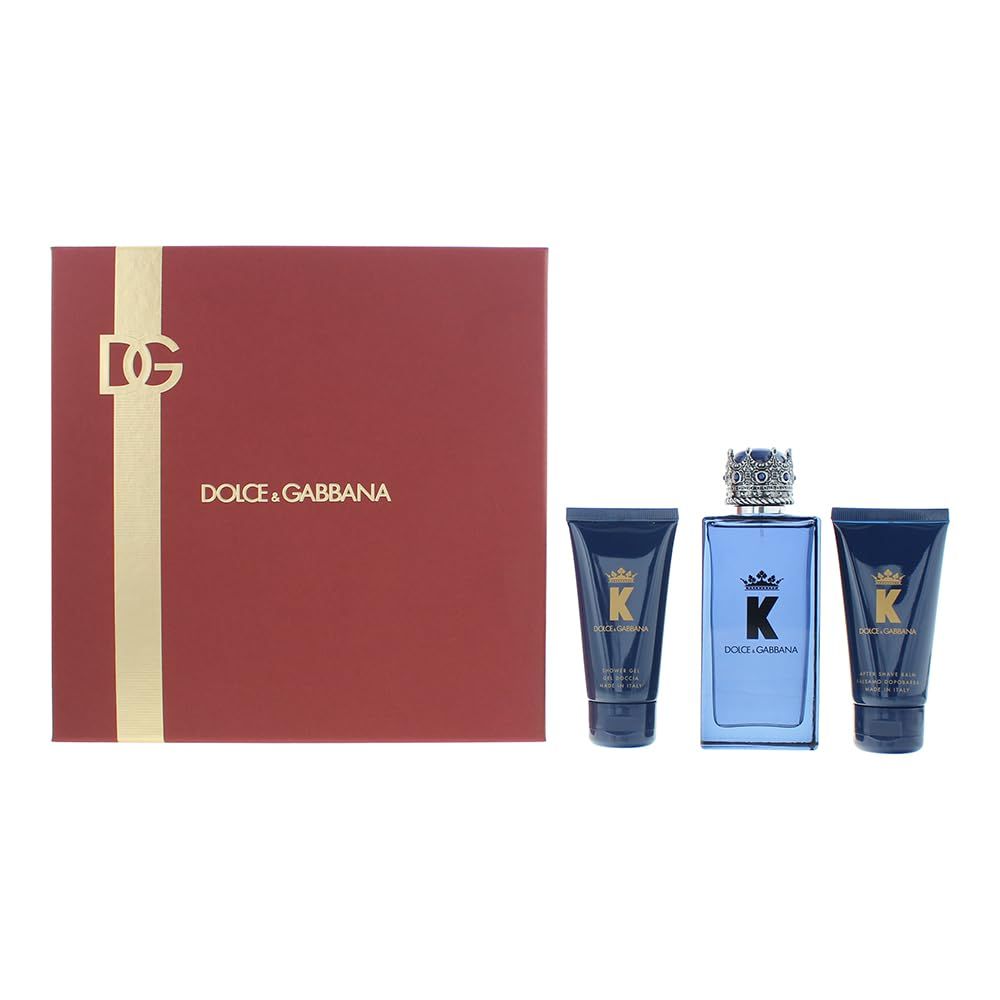 Perfume Dolce & Gabbana DG King 100 ml + 50 ml A/S Bálsamo + 50 ml S/G