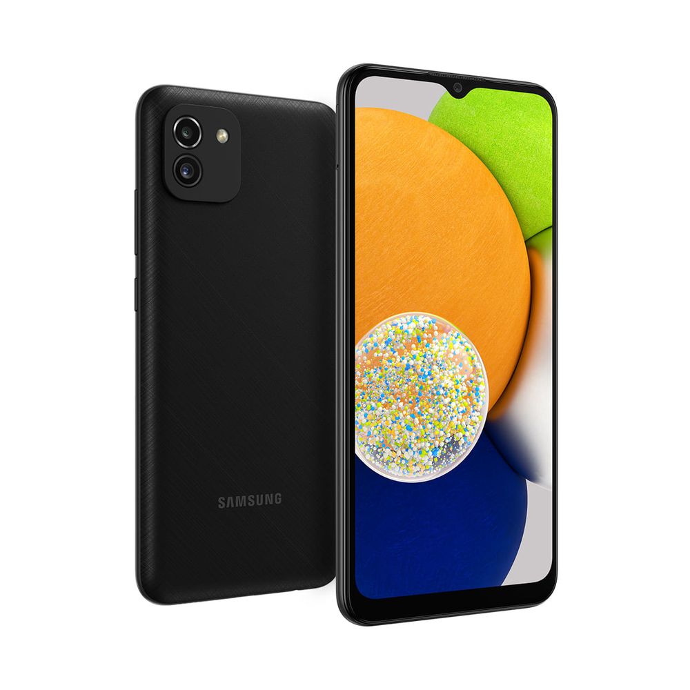 Celular Smartphone Samsung Galaxy A03 4gb 128gb 48mpx Negro