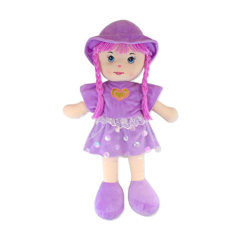 Muñeca Pepona Grande De Tela Sara 55 Cm Plushy