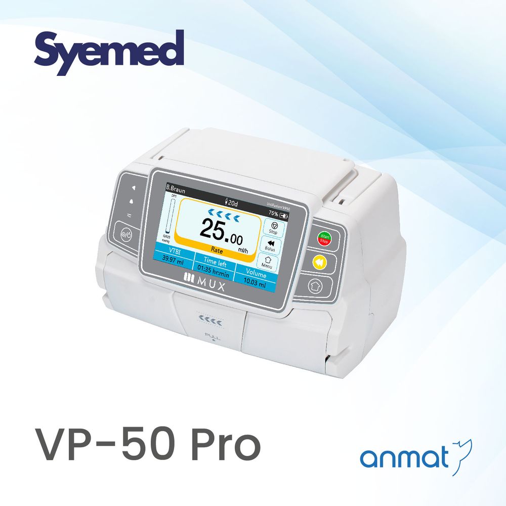 Bomba de Infusión enteral y parenteral MUX VP-50 Pro