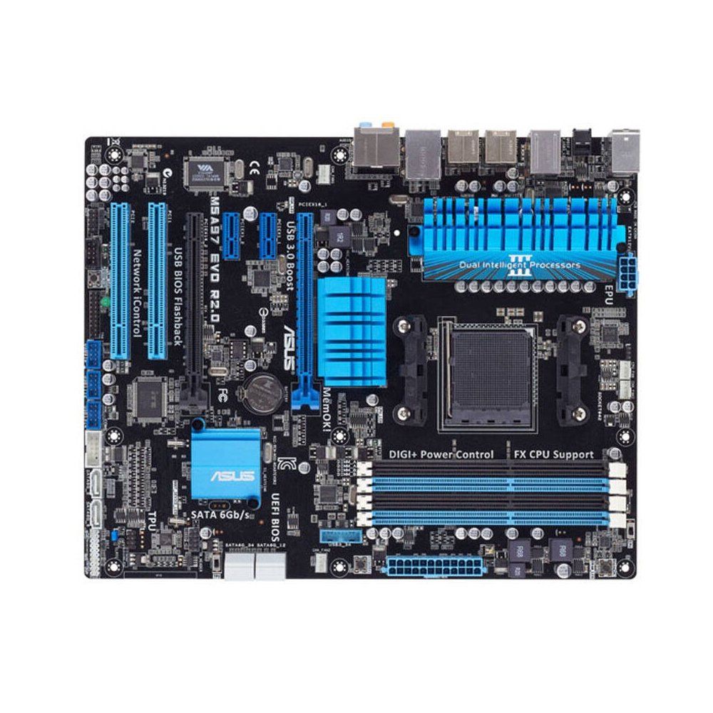 Placa madre ASUS M5A97 EVO R2.0 Socket AM3+ ATX usada