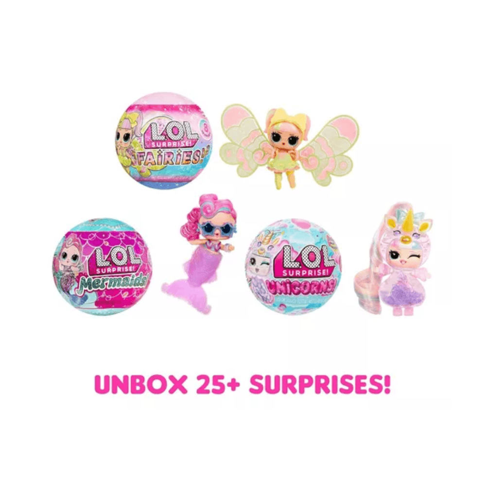 Lol Surprise Pack X3 Sirena Unicornio Hada - 528517