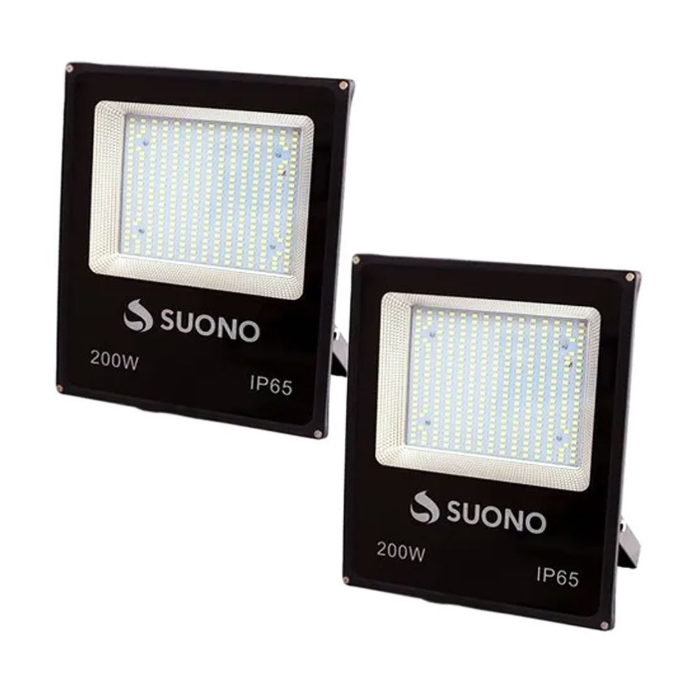 Pack X2 Reflectores Led 200w Exterior Suono