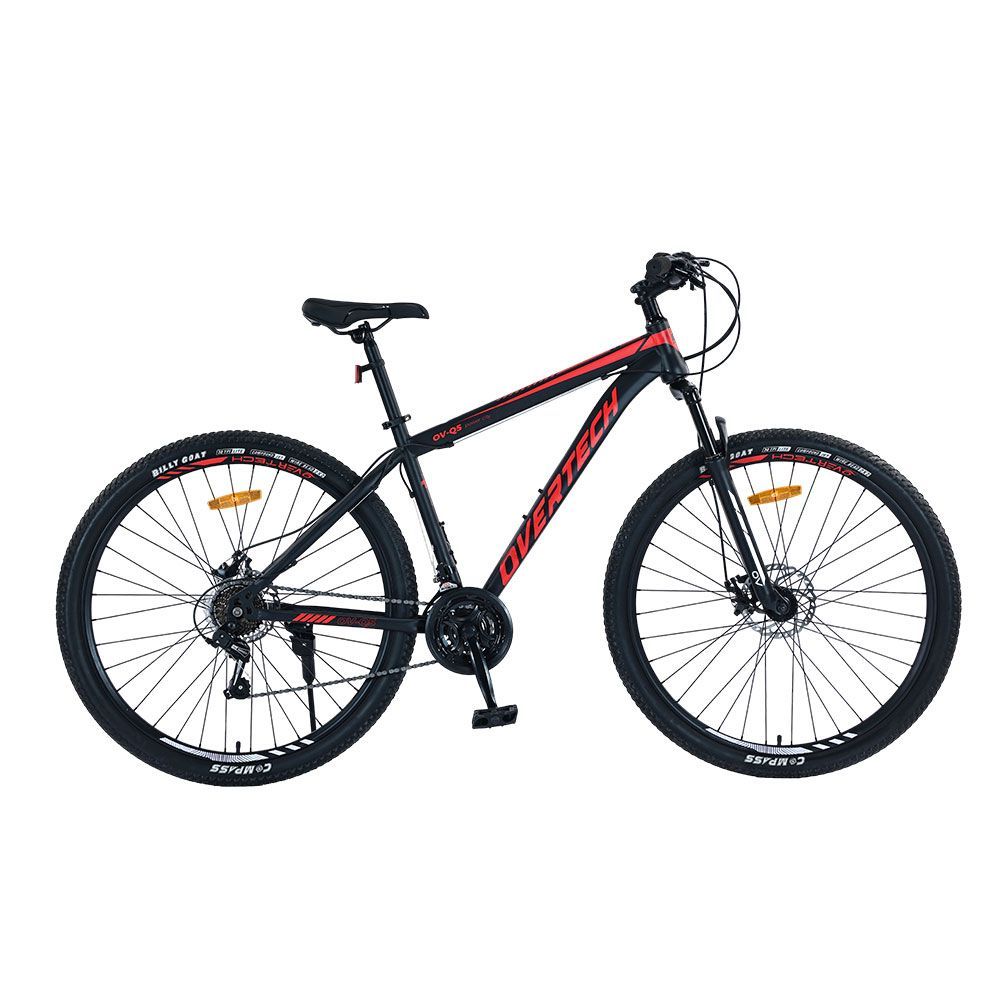 Bicicleta Mountain Bike Mtb Overtech R29 Q5 21v Freno A Disco Negro ...