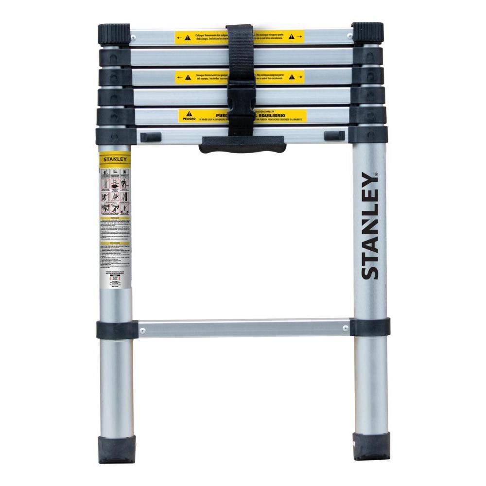 Escalera Telescopica Stanley 7 Escalones Aluminio 2mts