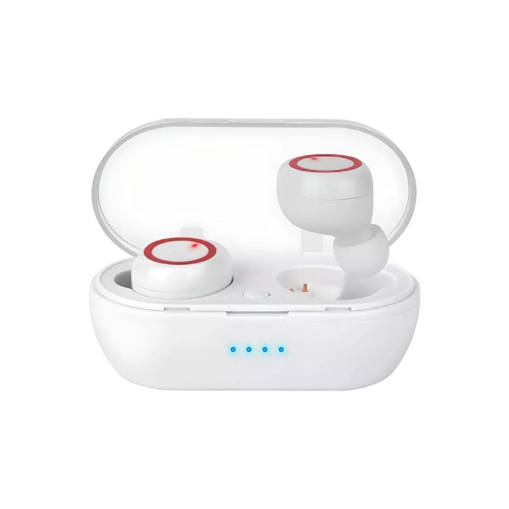 Auriculares In Ear TWS P15 Suono Color Blanco